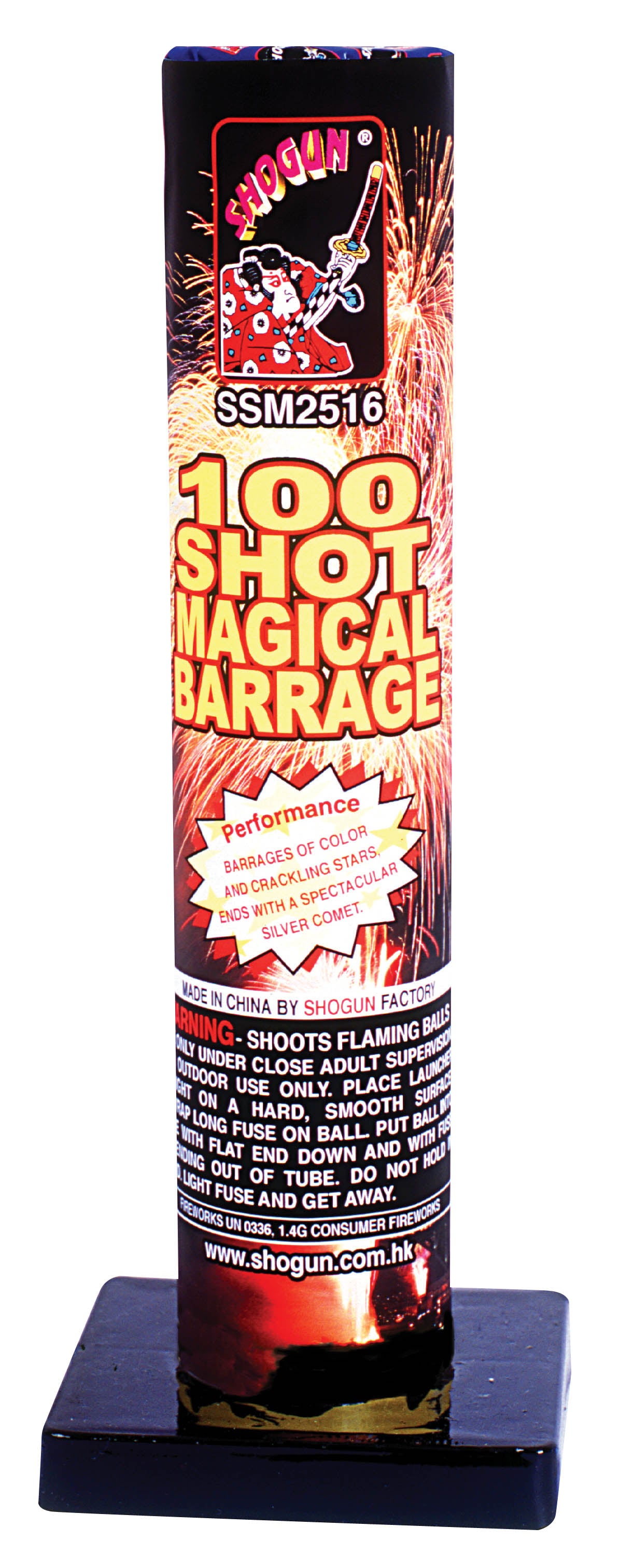 Magical Barrage 100 – Rozzi Backyard Fireworks