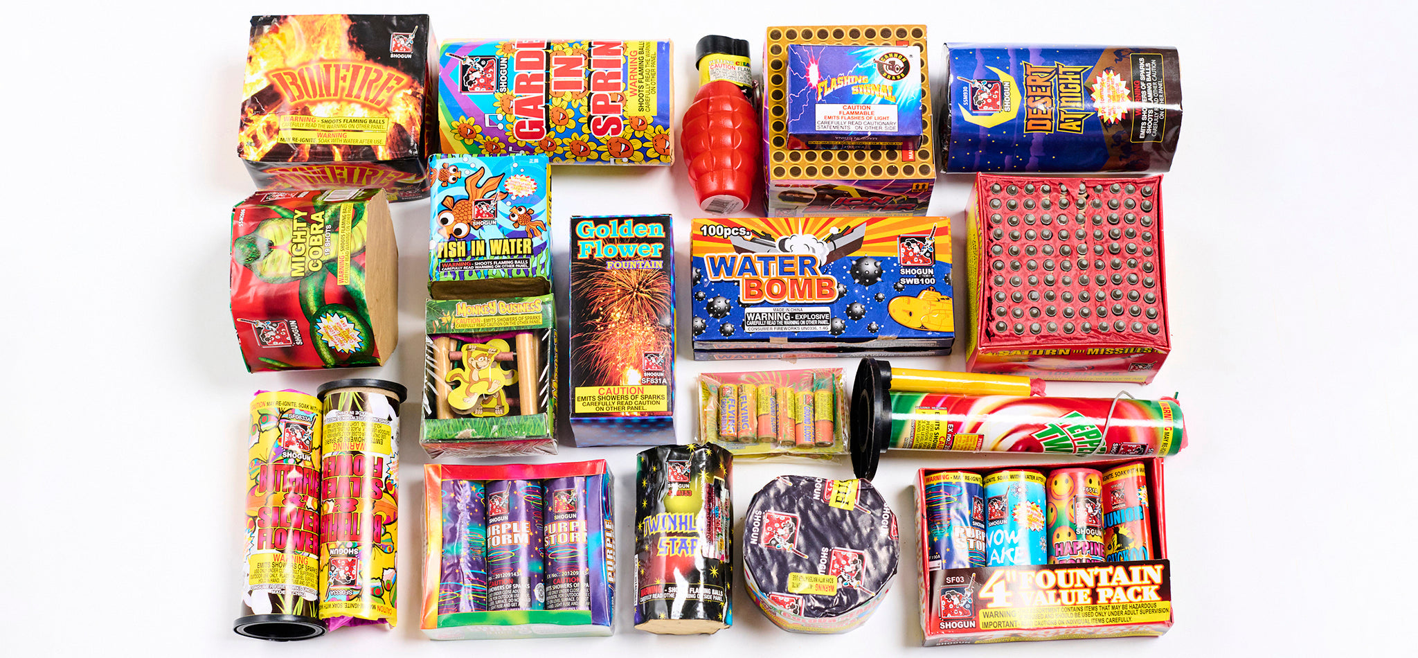 Assortment – Rozzi Backyard Fireworks