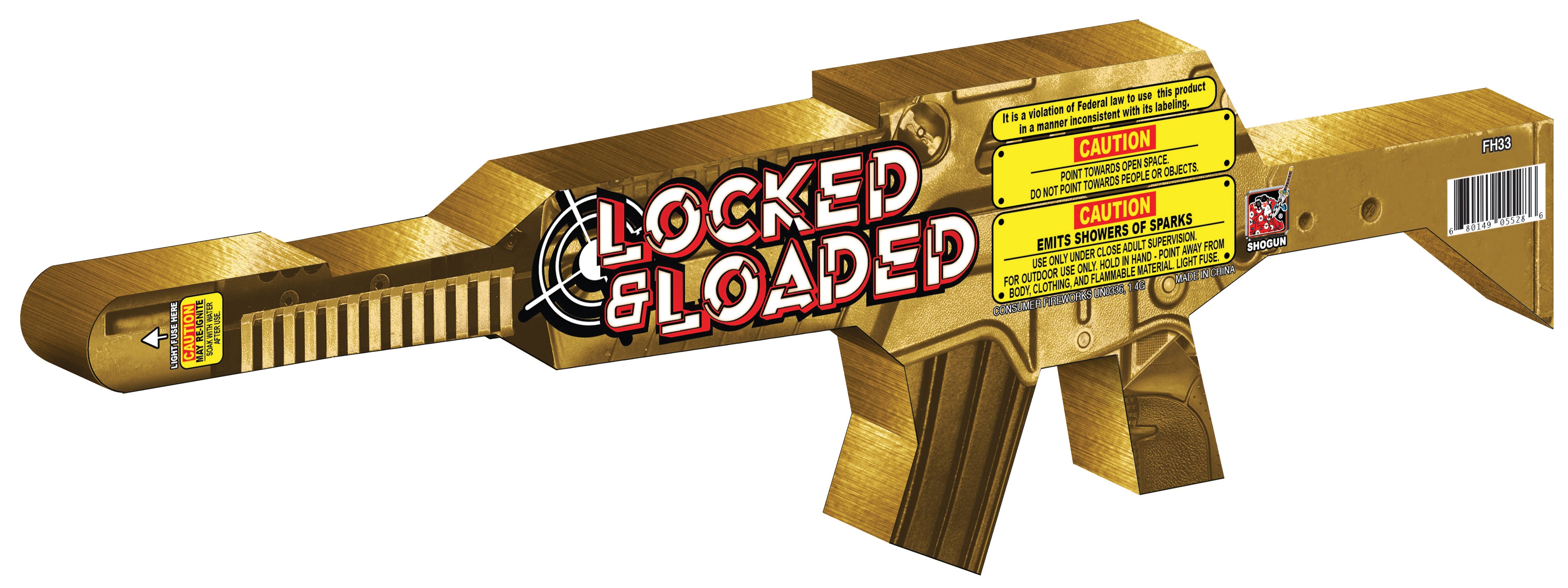 Locked and Loaded – Rozzi Backyard Fireworks