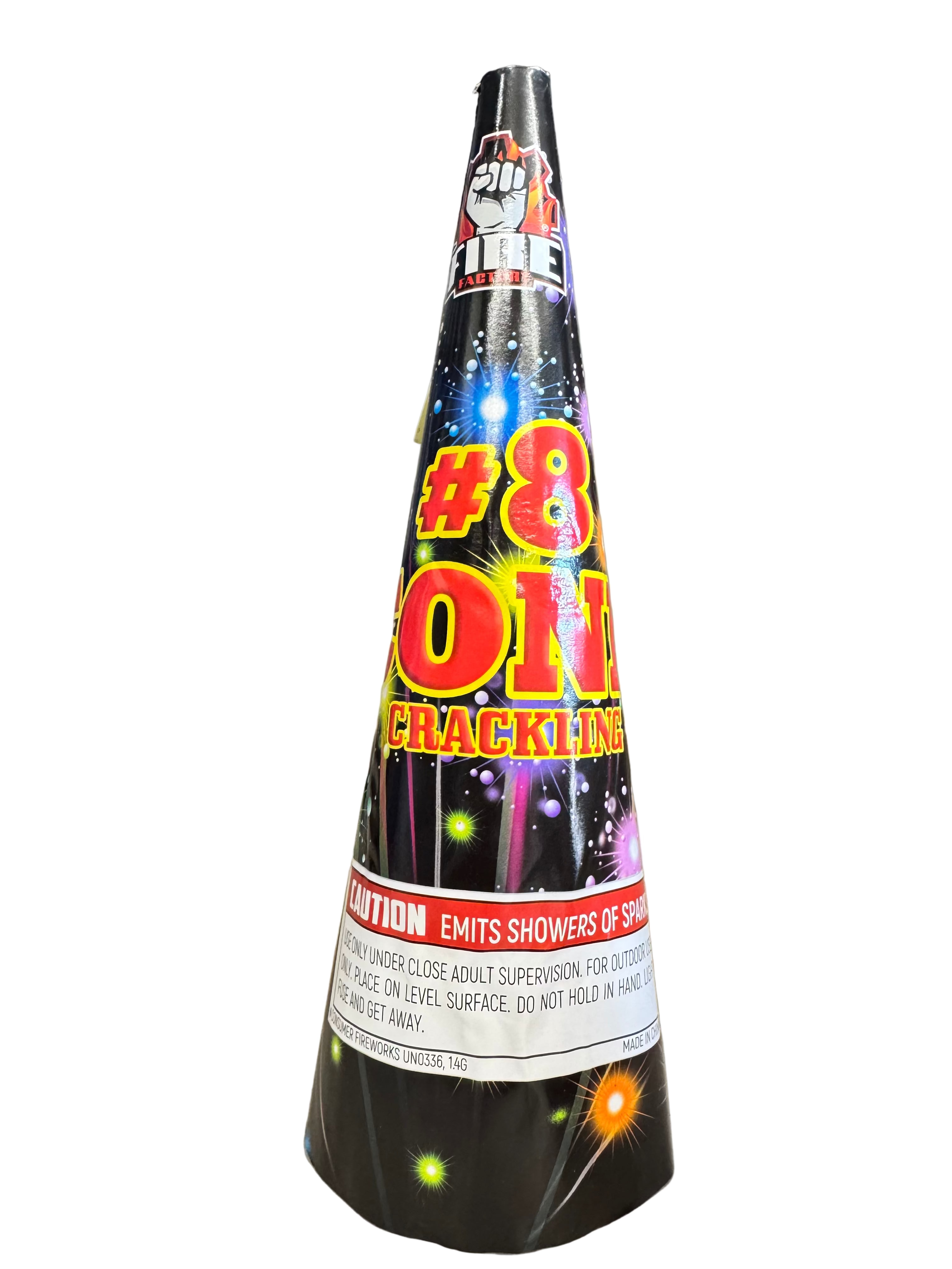 No 8 Cone Fountain – Rozzi Backyard Fireworks