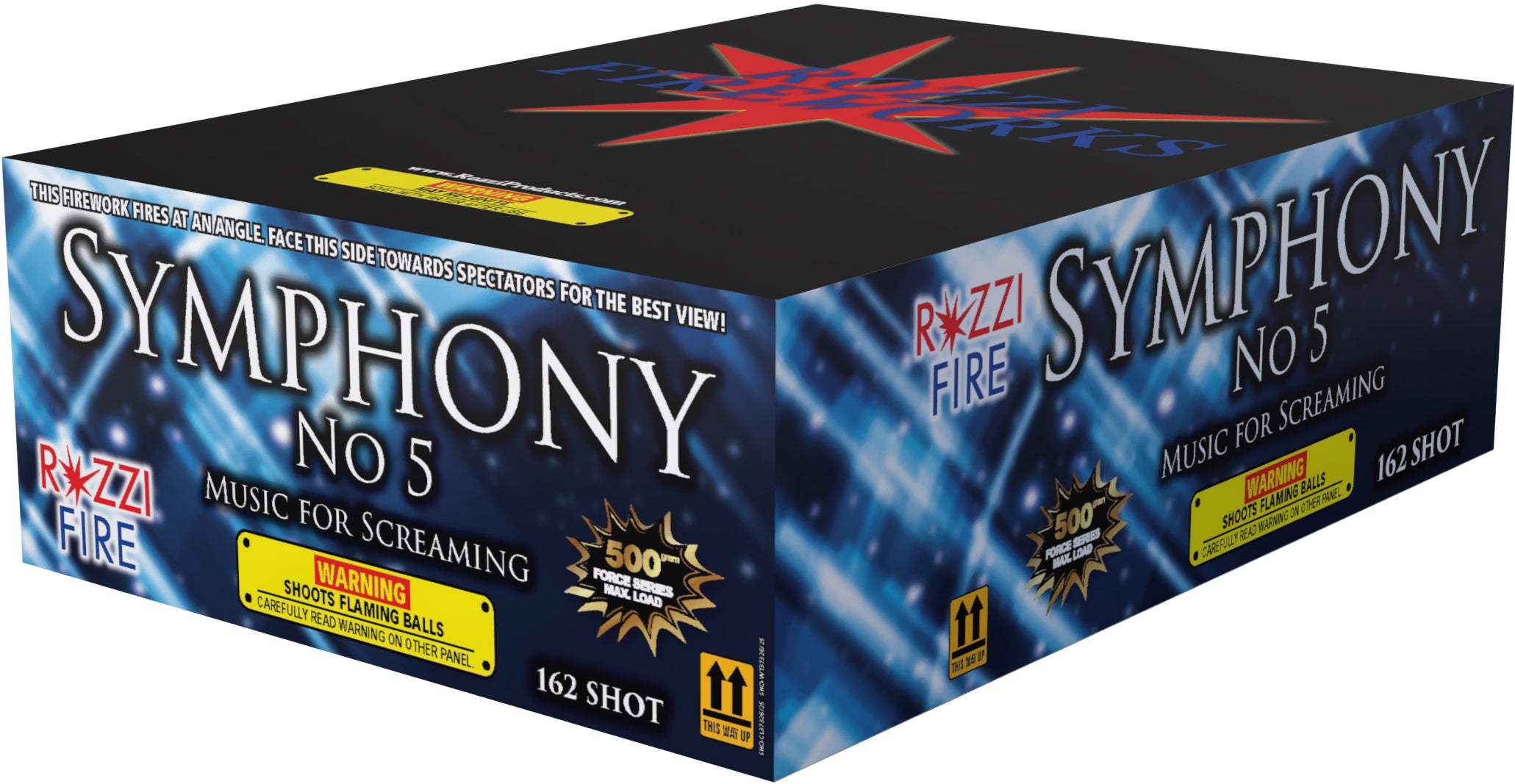 SYMPHONY NO. 5 - MUSIC FOR SCREAMING – Rozzi Backyard Fireworks