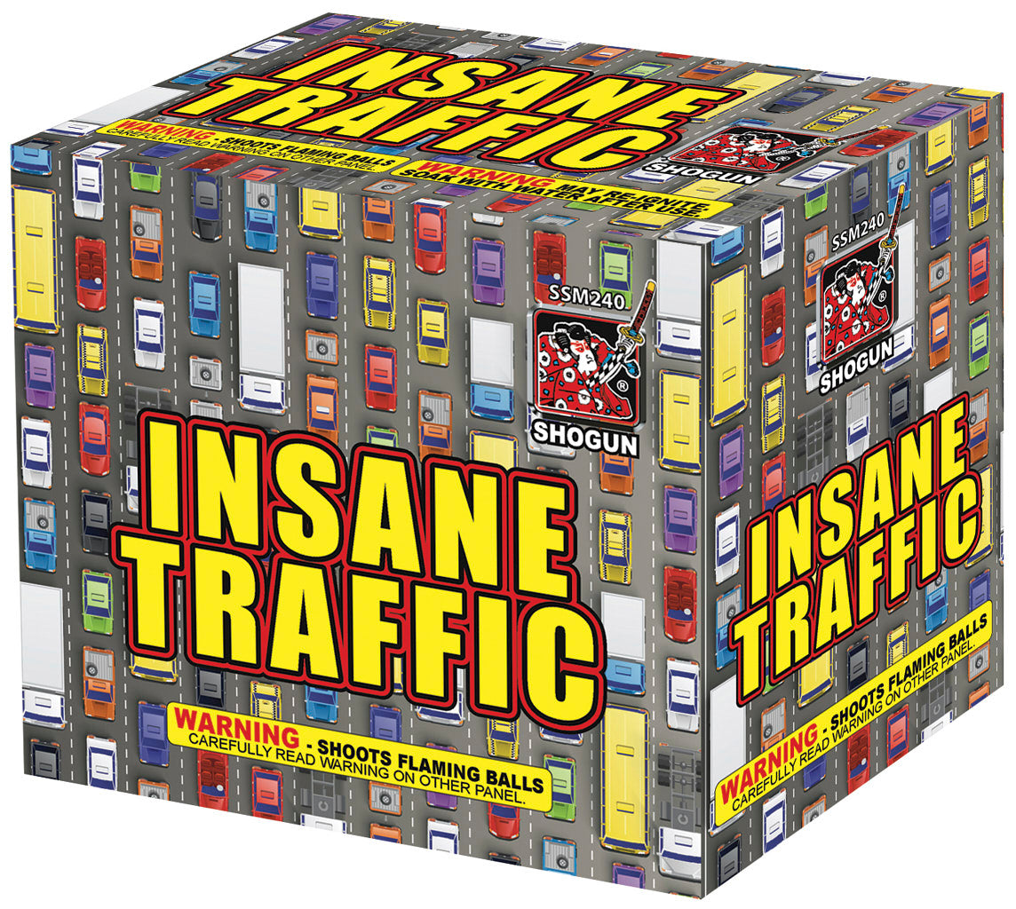 Insane Traffic – Rozzi Backyard Fireworks